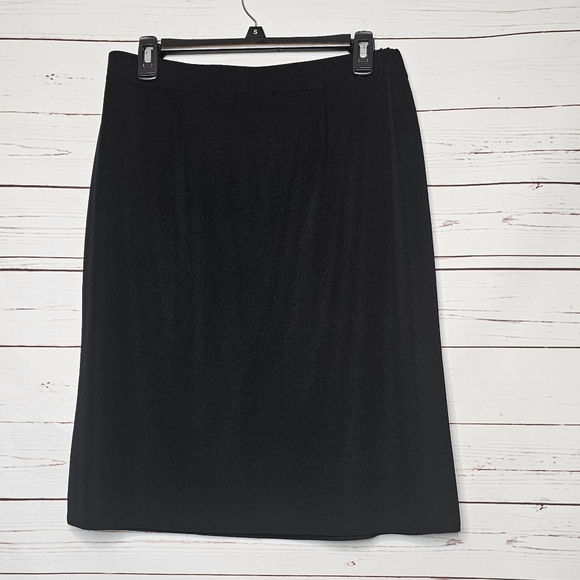 Misook | Skirts | Misook Black Knit Pencil Skirt | Poshmark